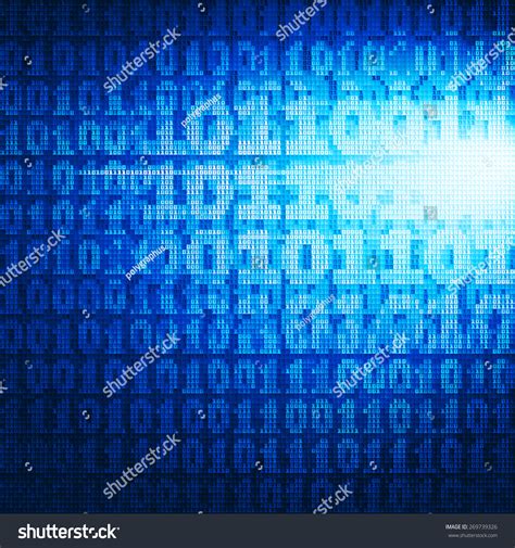abstract background binary code rgb global stock illustration 269739326