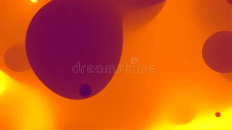 Pink Smooth Tender Meta Objects In Space Of Gold Orange Bokeh Light Abstract 3d Illustration