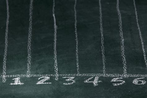 Premium Photo Close Up Of Numbers On Table