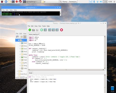 Обмен данными в связке Arduino I2c Raspberry Pi