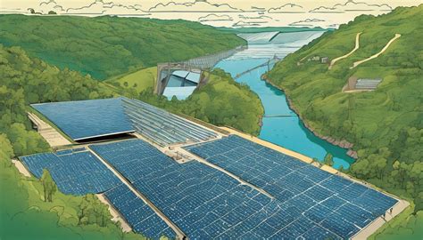 Renewable Power Showdown Solar Vs Hydroelectric Two Green Leaves