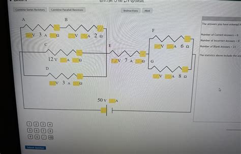 Solved He Circuit At Left Is A Puzzle To Completely Solve Chegg Com