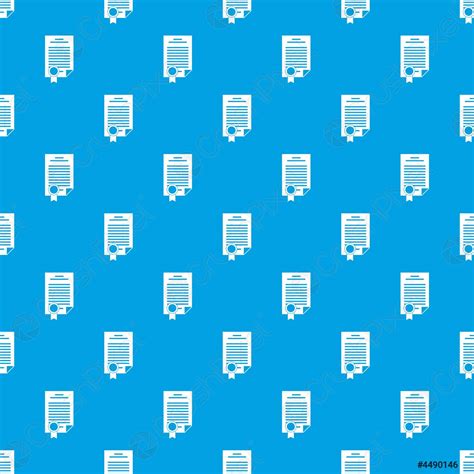 Contract Pattern Seamless Blue Stock Vector 4490146 Crushpixel