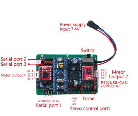 rc controller stm32 board w batteries charger wireless controller for