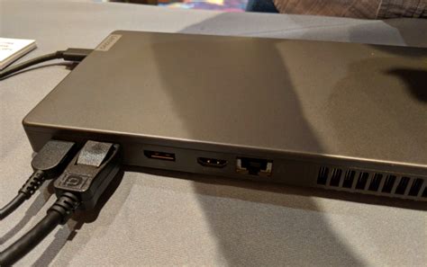 Lenovo Thunderbolt Graphics Dock With Nvidia Gtx Graphics Coming