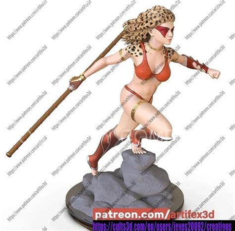 Thunder Cats Cheetara 3d Print Model Download Free