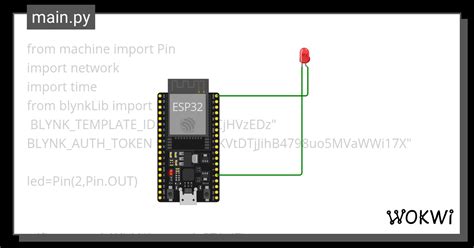 Blynk Micropython Wokwi Esp32 Stm32 Arduino Simulator