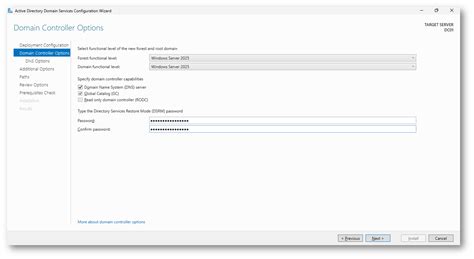 Installare Un Domain Controller In Windows Server 2025 Ict Power