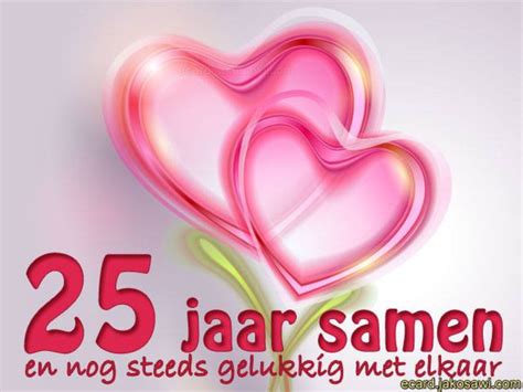 Ecard 25 Jaar Getrouwd Gefeliciteerd Tante