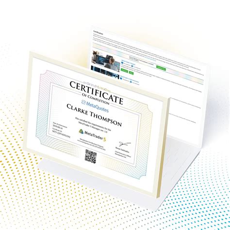 Metatrader Hints On Linkedin Obtain A Personalized Metaquotes Certificate And Become A More