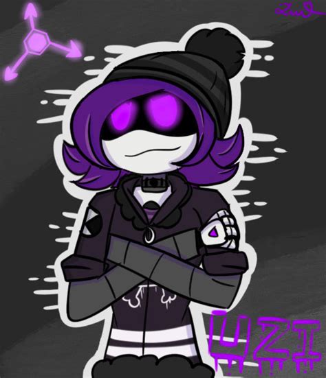 My Fanart Of Uzi From Murder Drones By Rabbomb23 On Deviantart