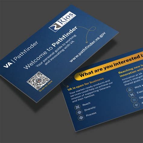 Designs Qr Code Handout Card For Veteran Care Innovation Business Designs Qr Code Handout Card For Veteran Care Innovation Business
