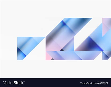 Captivating Abstraction Triangles Royalty Free Vector Image