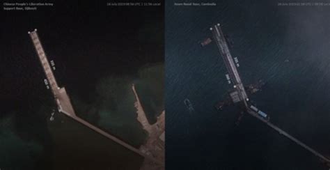 美企公布最新卫星照片：中国援建柬埔寨海军基地接近完工腾讯新闻