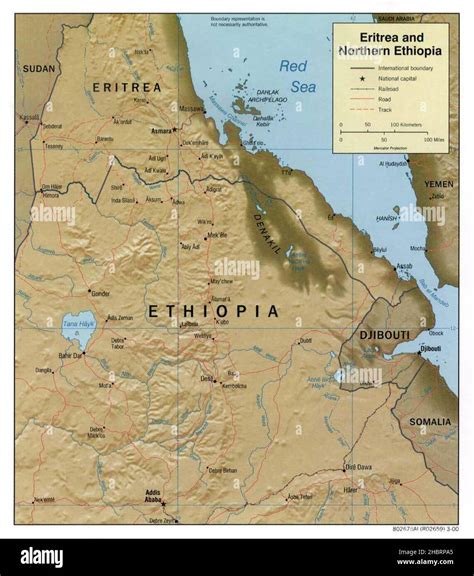 Map Of Eritrea Hi Res Stock Photography And Images Alamy
