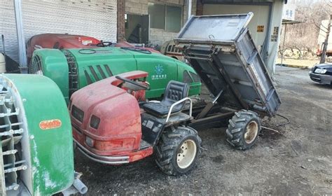 아세아ss기 운반차4륜덤프 리프트기능 세컨웨어