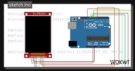 Tft Copy Displaying Text Wokwi Esp32 Stm32 Arduino Simulator