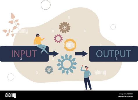 Algorithm Data Input And Output Process Visualizationprogramming And