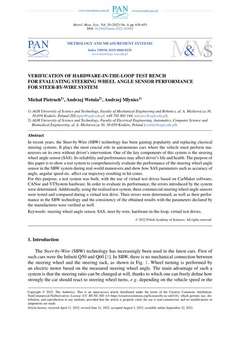 pdf verification of hardware in the loop test bench for evaluating