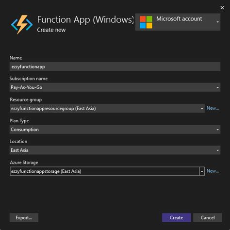 Create And Deploy Azure Function Apps In Visual Studio 2022