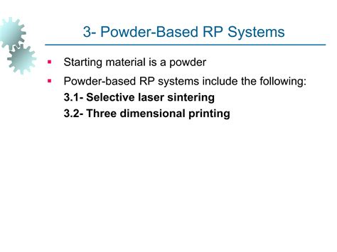 Rapid Prototyping Classification Ppt