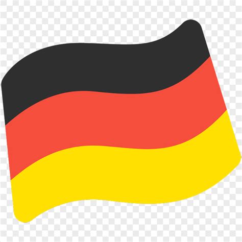 Waving Germany Flag Emoji Icon Citypng