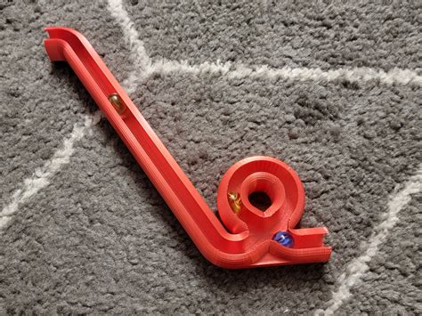 Magnetic Marble Run Single Plane Loop De Loop By Totallyridiculous Download Free Stl Model