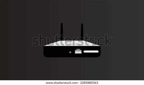 Wifi Router Icon Connection Data Networking Stock Vector Royalty Free