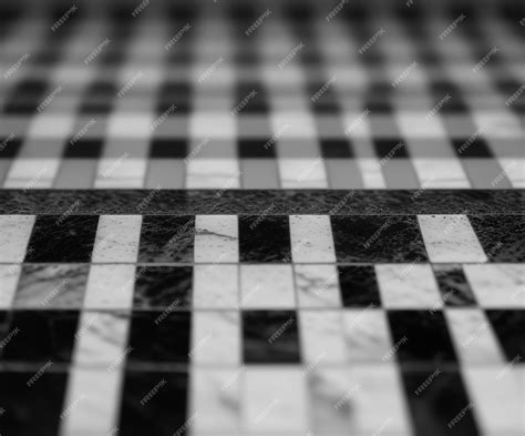Premium Photo Timeless Elegance Seamless Black And White Checkboard Or Chessboard Pattern