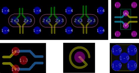 Create Pcb Building Blocks Via Structures In Allegro X System Pcb
