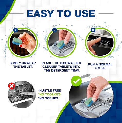 How To Use Dishwasher Cleaner Tablets Ufine