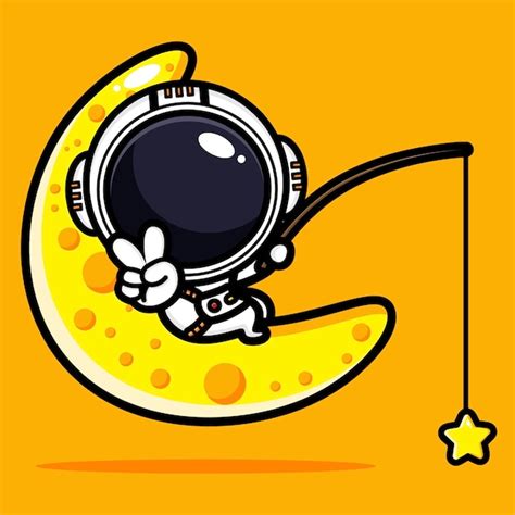 Premium Vector Cute Astronaut