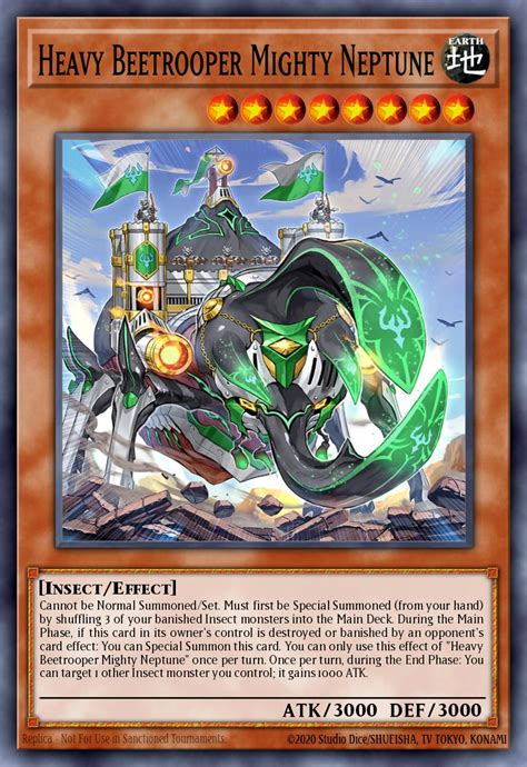 Heavy Beetrooper Mighty Neptune Yu Gi Oh Card Database Ygoprodeck