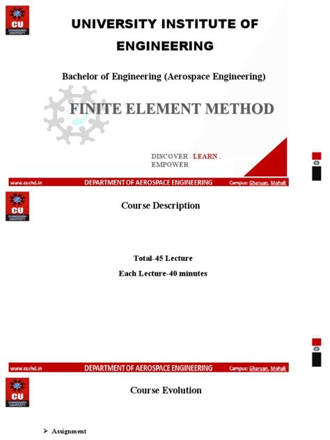 Lecture Topic 216 Pdf Triangle Finite Element Method