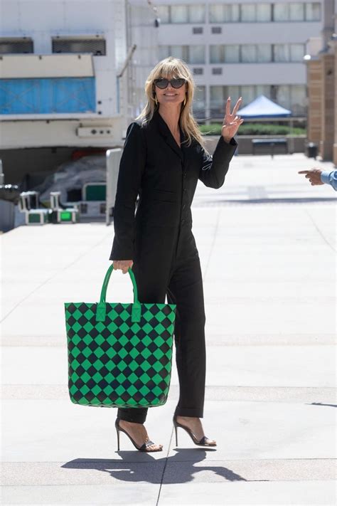 Heidi Klum Arrives To Agt Taping 7 Photos Thefappening