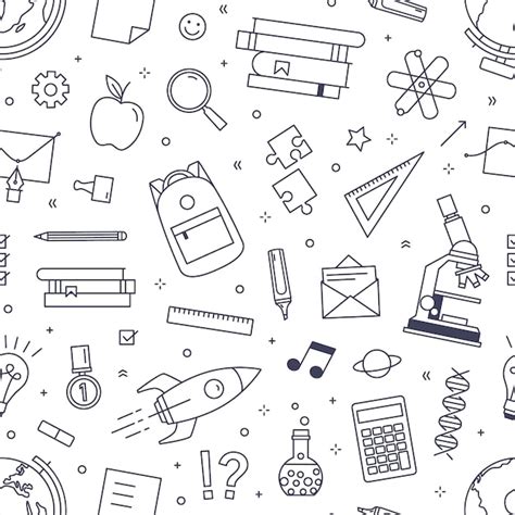 Homework Pattern Vectors And Illustrations For Free Download Freepik