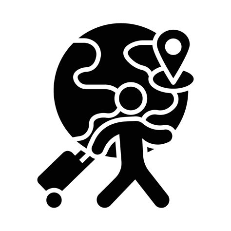 Migration Vector Glyph Icon For Personal And Commercial Use 29367362