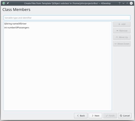 kdevelop5 manual code generation with templates kde userbase wiki