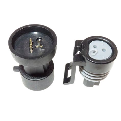 3 Pin Plug Connector For Delphi Oil Fuel Pressure Sensor Male Female 1