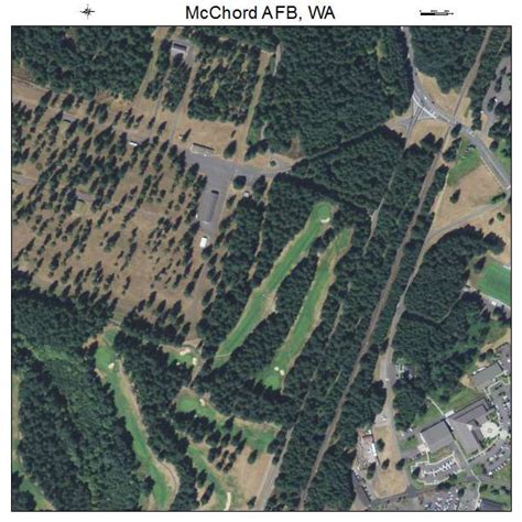 Aerial Photography Map Of Mcchord Afb Wa Washington