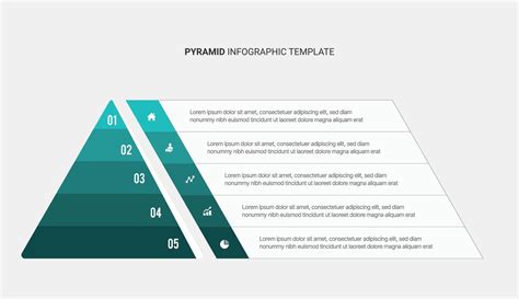 Pyramid Hierarchy Infographic Template Design With 5 Layers 45868207 Vector Art At Vecteezy