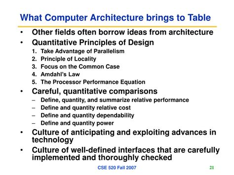 Ppt Cse 520 Advanced Computer Architecture Lec 2 Introduction Powerpoint Presentation Id