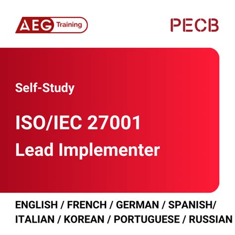 Iso 27001 Lead Implementer Training Exam Certification