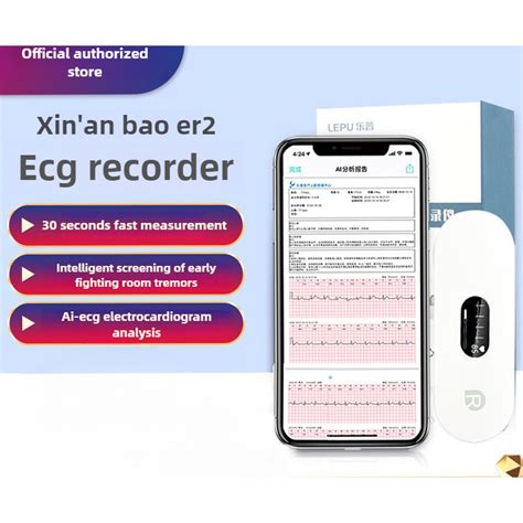 Ecg Monitor Ecg Health Monitor Ecg Tester Electrocardiograph Portable