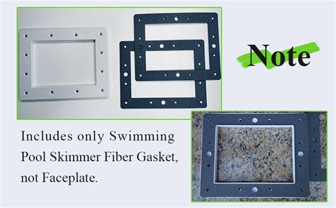 𝟏 𝐏𝐜𝐬 Spx1084b Pool Skimmer Replacement Fiber Gasket