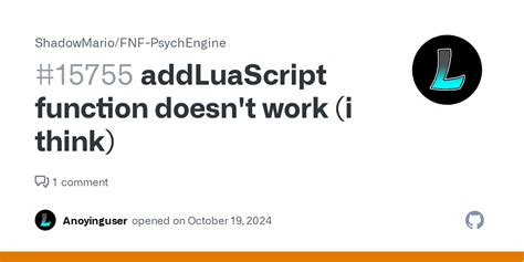 Addluascript Function Doesnt Work I Think · Issue 15755