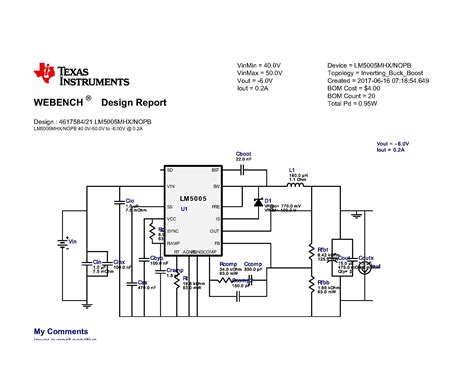 WEBENCH Tools LM My Circuit Isn T Working And VCC Is Only Volts Power Management