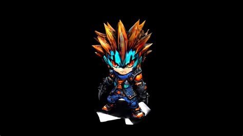 This Image Features A Chibi Style Character With Download Free D Model By Klrxyz Fd A C