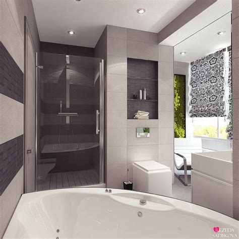 Казань Дизайн интерьера трехкомнатной квартиры в современном стиле Проект 50 оттенков серого