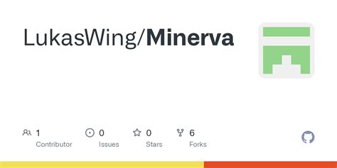 GitHub LukasWing Minerva